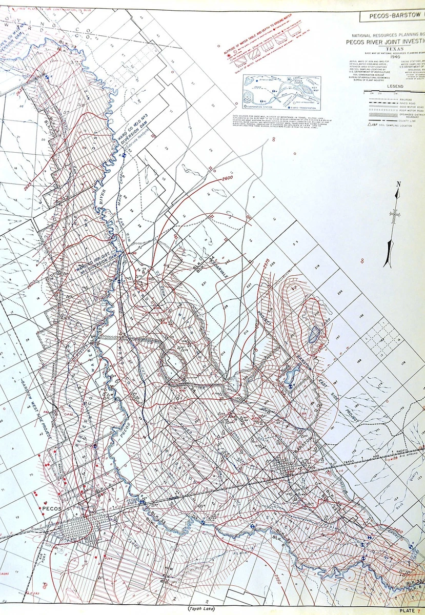 Water Table Depth Maps Texas