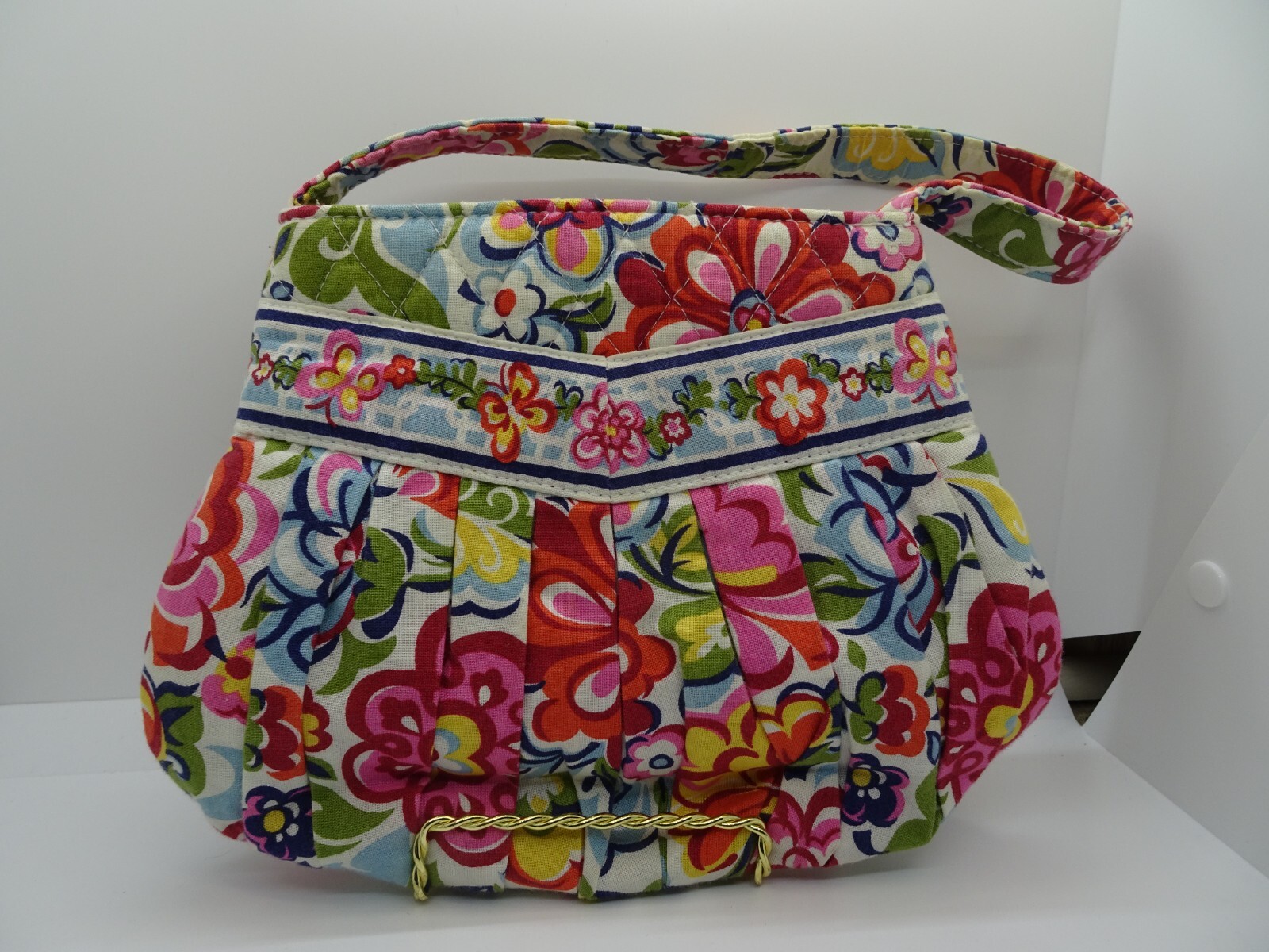 Vera Bradley Hannah Hope Garden Pattern Small Hand Ba… - Gem