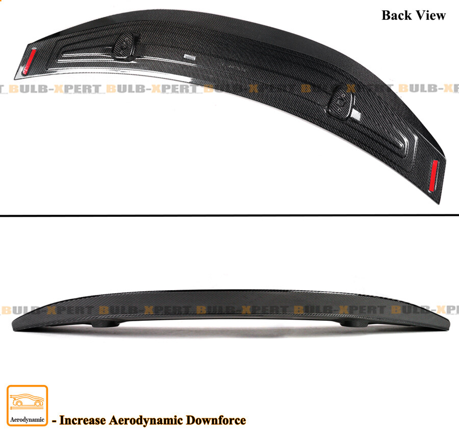 FOR 2015-24 LEXUS RC F RCF AG STYLE CARBON FIBER HIGHKICK TRUNK DECK ...