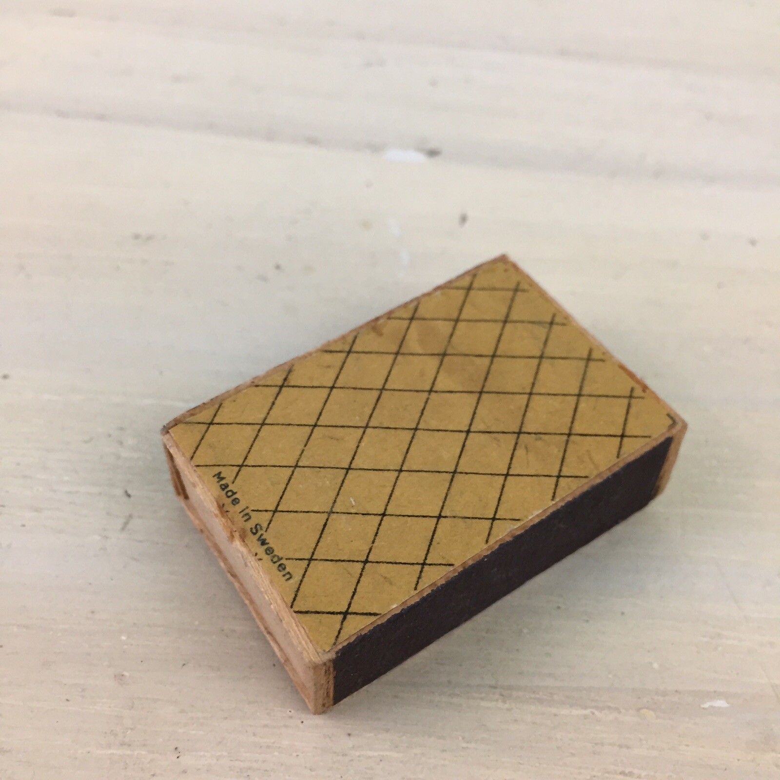 CALIFORNIA FEDERAL SAVINGS - Vtg 50s-60s Gold Foil Matchbox Matches ...