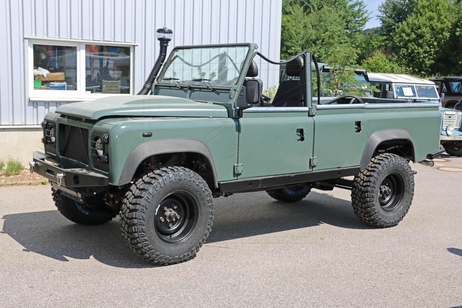 Land Rover Defender, ANR Classic, ANR1534-style Heavy Duty Steel Wheel ...