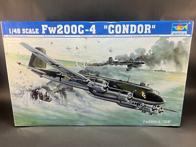 Trumpeter Model Kit 02814 1:48 Scale Fw200C-4 "Condor" | eBay