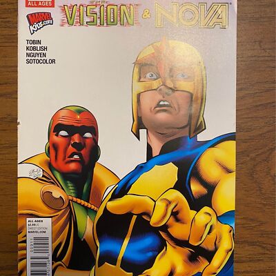 Marvel Comics Adventures Super Heroes: Vision & Nova #9 (February 2011 ...