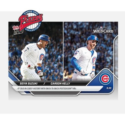 Seiya Suzuki / Carson Kelly B2B HR 2025 MLB Topps NOW Card 799 In Hand ...