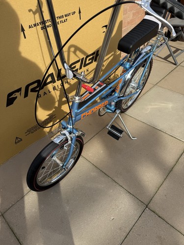 RALEIGH CHOPPER BIKE SPACE BLUE NEW | eBay UK