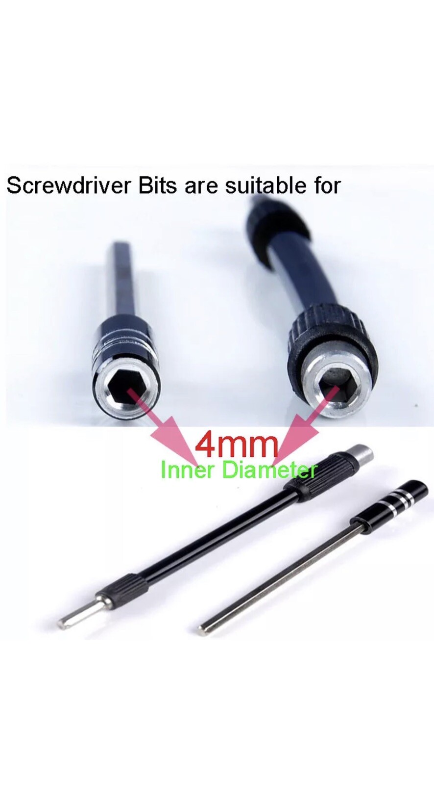 6PCS System 4 T6 x 28mm Torx® Screwdriver Micro Bits Hex 4mm | eBay