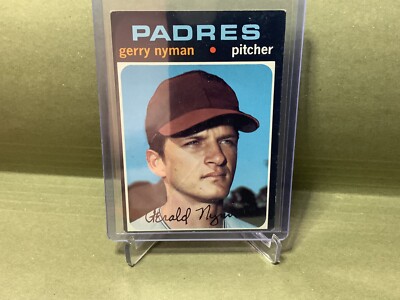 1971 Topps #656 Gerry Nyman EX. SP | eBay
