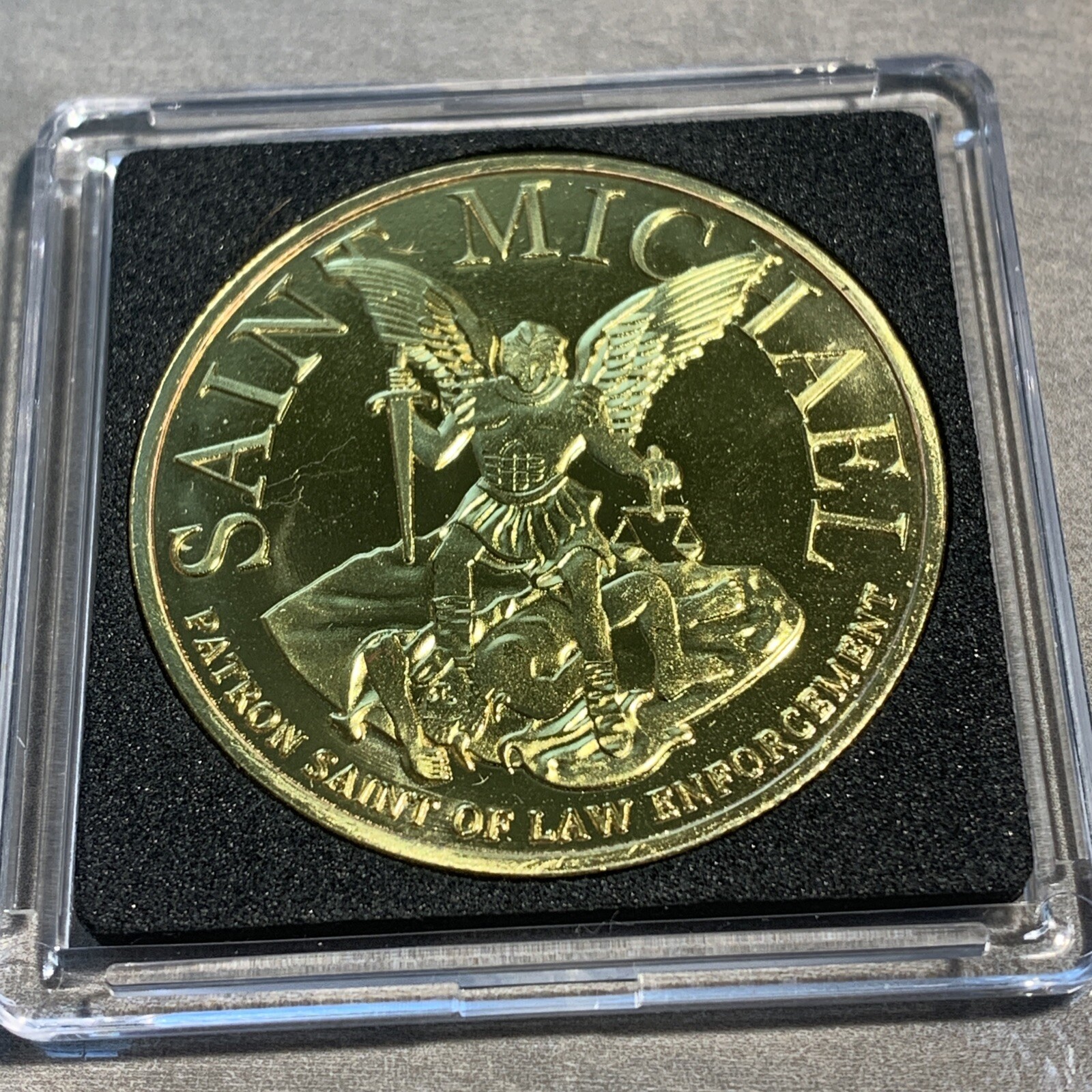 NORTH CAROLINA STATE HIGHWAY PATROL Police Challenge Coin St Michael ...
