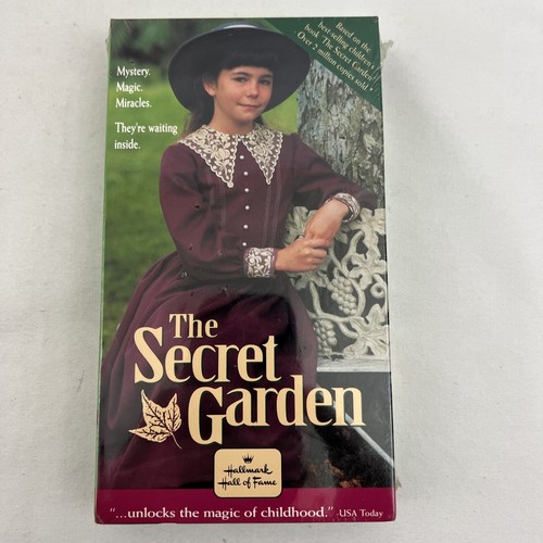 New Sealed The Secret Garden VHS Hallmark Hall of Fame Francis Hodgson ...