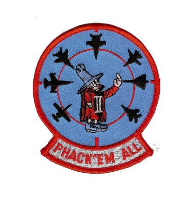 USAF AIRFORCE F-4 PHANTOM PHACK EM ALL PATCH | eBay