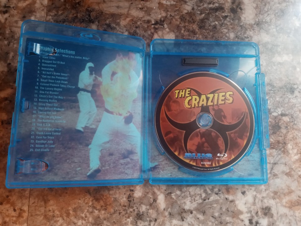 George A. Romero's The Crazies (Blu-ray Disc, 2010) Blue Underground OOP 827058702096 | eBay
