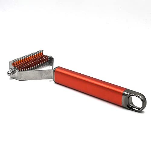 Dematting Rake Dog Brush for Dematting & Shedding | Premium Undercoat ...