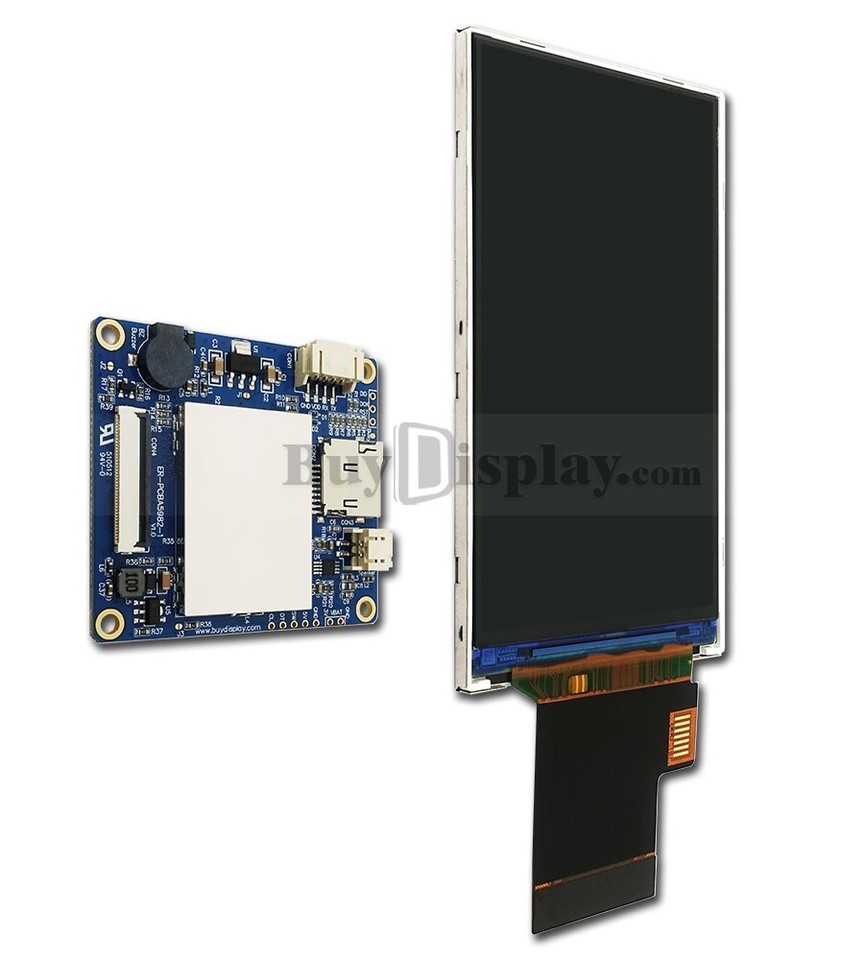 3 inch 480x854 Bar Type HMI Display Intelligent Smart UART TFT LCD | eBay