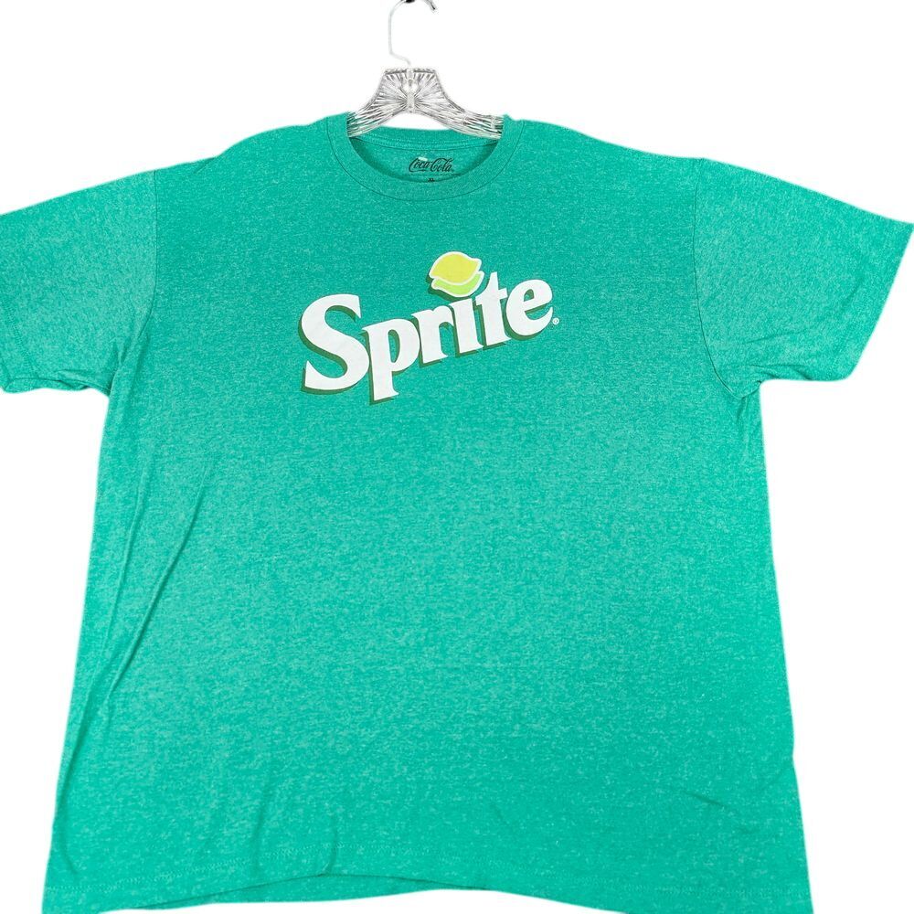 Sprite Official Coca-Cola Green Logo Graphic T-Shirt … - Gem