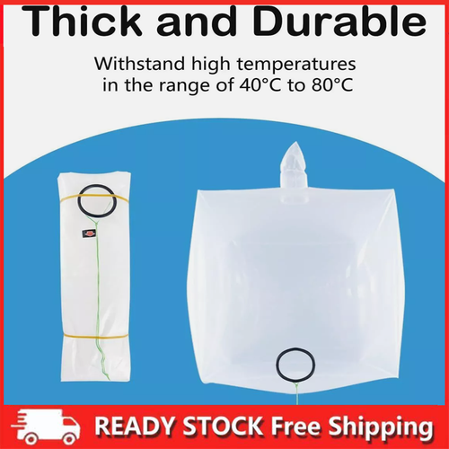 IBC Tote Cove, 275 Gallon IBC Water Storage Barrel Liner Bags,1000 ...