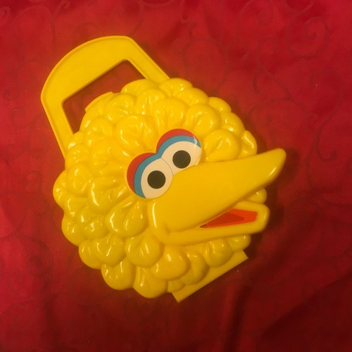 Rare Sesame Street Big Bird Art Kit Carrying Case 1993 Jim Henson ...