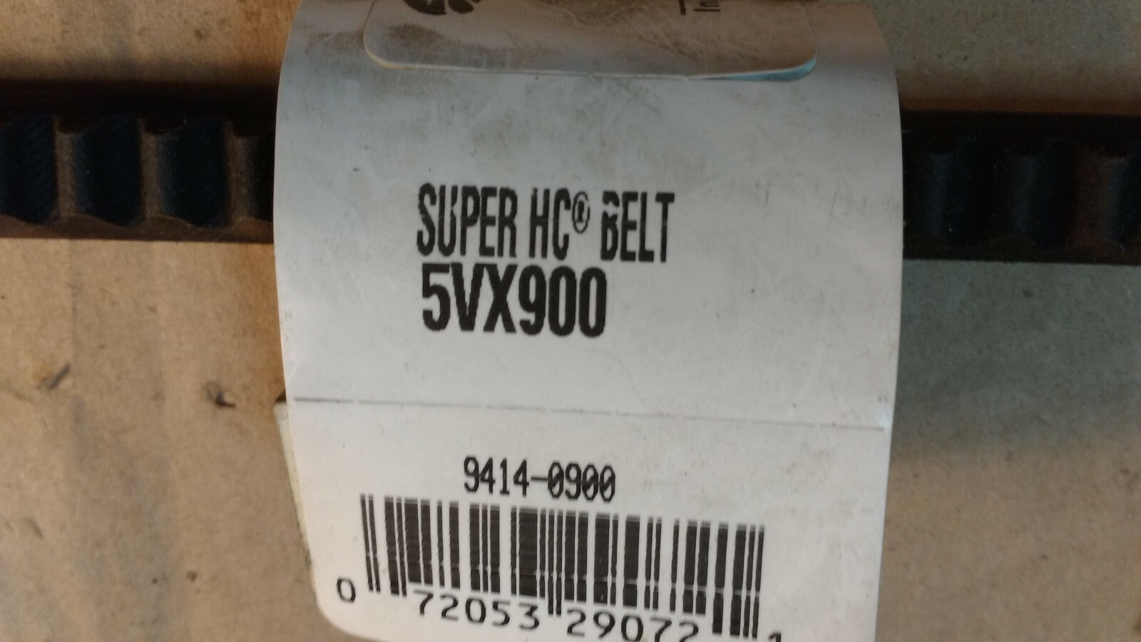 Lot of 2 Gates 5VX900 Super HC Belts | eBay