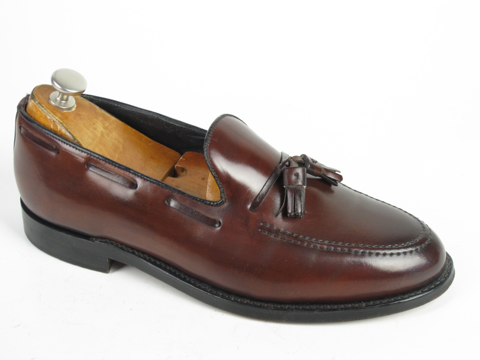 Rare Vintage Barrie Ltd. Ravello Shell Cordovan Tasse… - Gem