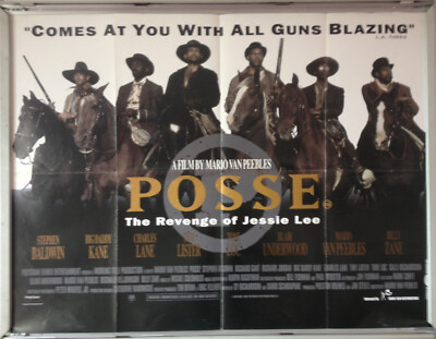 Cinema Poster: POSSE THE REVENGE OF JESSIE LEE 1993 (Quad) Mario Van ...