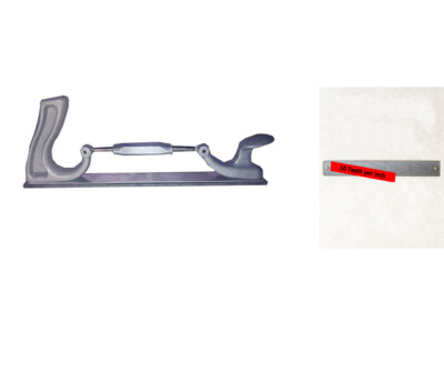 Enhanced 14” Body File Holder With Body File 10 Teeth Flat Body File ...