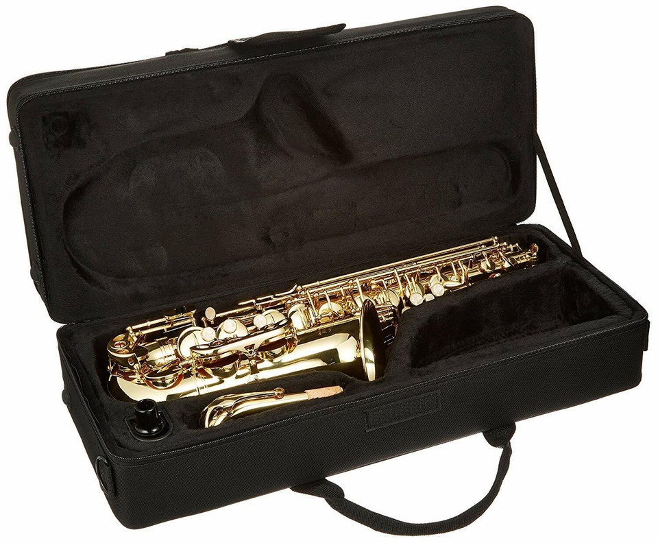 J Michael AL-500 Eb Alto Sax Saxophone Clear Lacquer w/ Case EMS ...