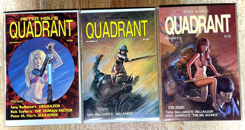 Set of 3 Quadrant Comic Books #4, 5, 6 1983 series VF+ Condition | eBay