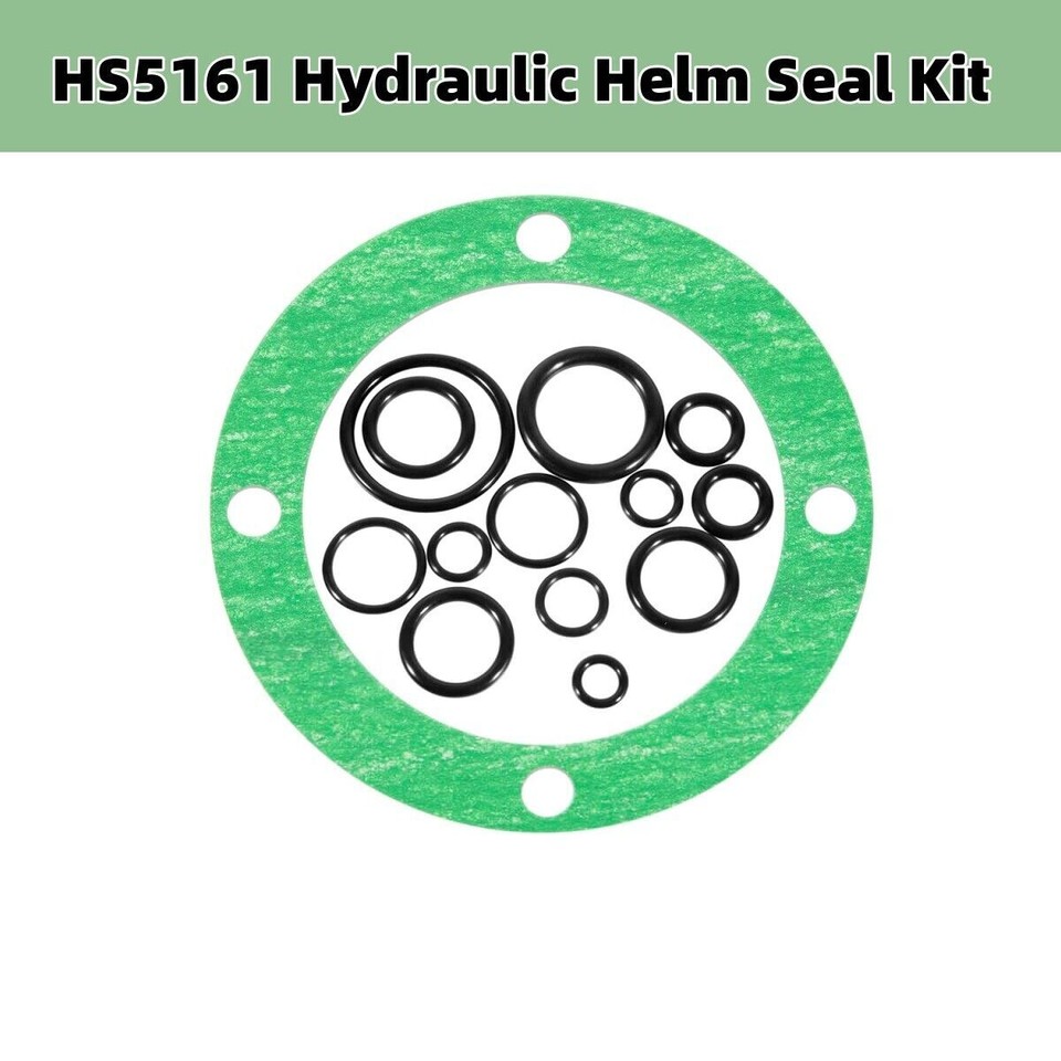 HS5161 Hydraulic Helm Seals Kit For Capilano, 1250V and 1275V Teleflex ...