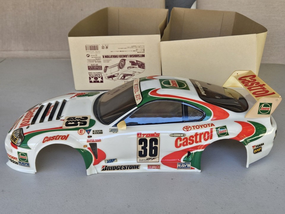 Tamiya RC Body Castrol Supra | eBay