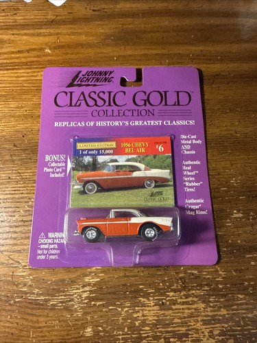 Johnny Lightning Classic Gold Collection 1956 Chevy Bel Air Collector ...