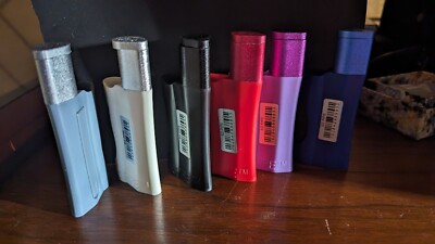 Purple EZ PIPE Discreet Tobacco All in One Lighter Pipe smokeless wind ...