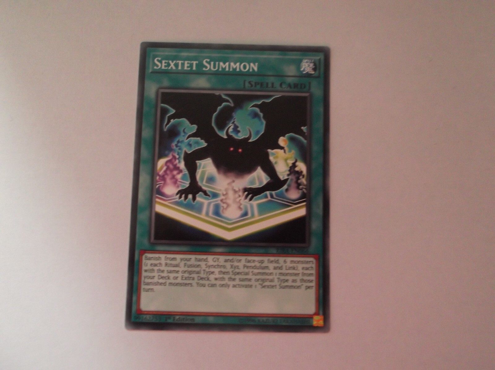 Yu-Gi-Oh! "SEXTET SUMMON" #Spell 1st Edition Trading Card | eBay