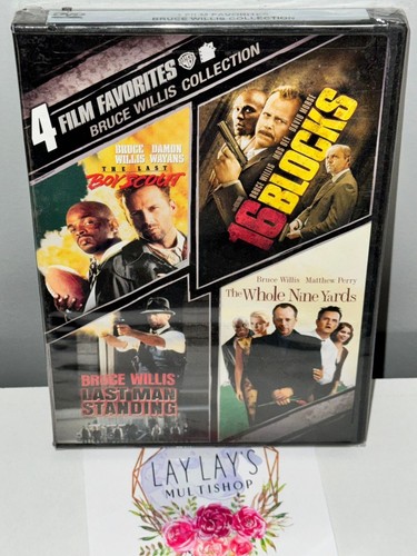 Bruce Willis: 4 Film Favorites 16 Blocks, Last man standing, Whole nine ...