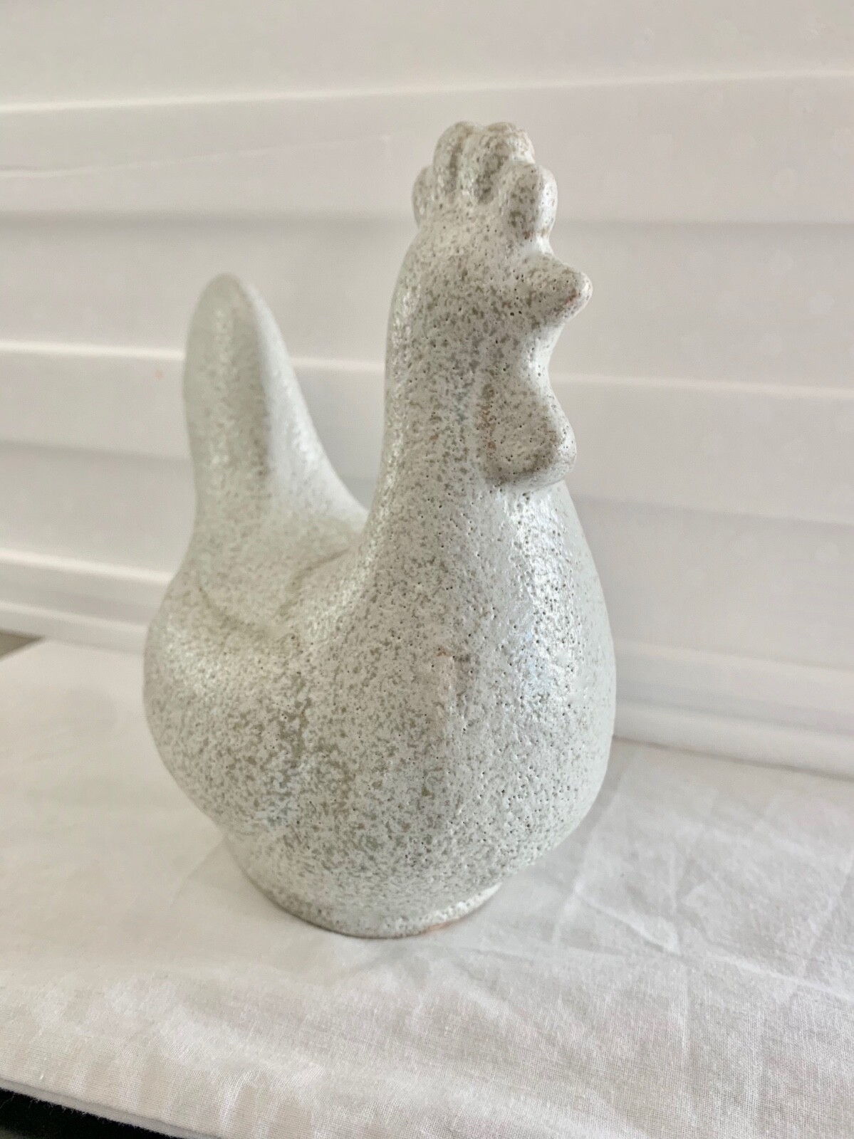 19cm White Harriet Hen Ornament Figurine Chicken Farm Animal Theme ...