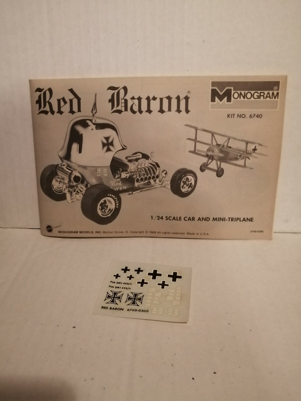 Monogram Tom Daniel Red Baron Collectors Set | eBay