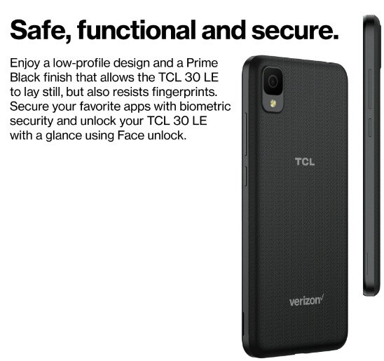 New Sealed TCL 30 LE 32GB 4G 6.1" Android HD Smartphone 13MP (Verizon ...