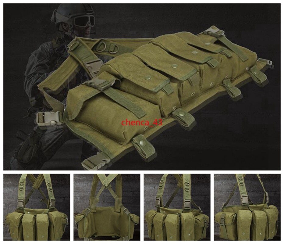 IN US!!! 6b13 AK Chest Rig Armor Hanging Tactical Ches Rig Vest with ...