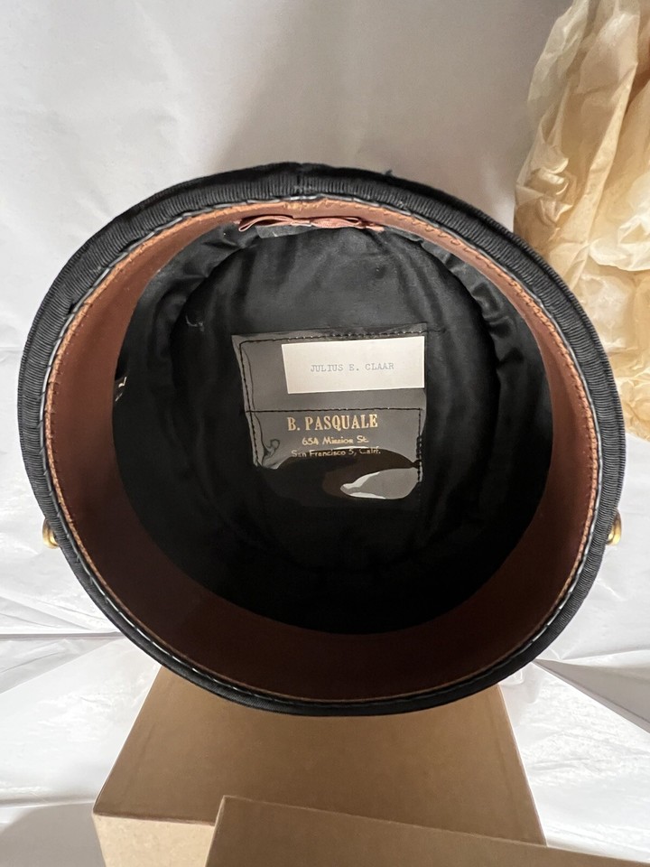 AUTHENTIC B. PASQUALE & CO. 32 DEGREE SCOTTISH RITE MILITARY HAT IN ...