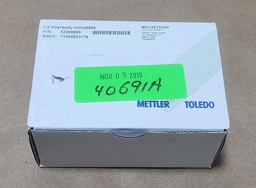 *NEW* Mettler Toledo 52200899 InPro6800 O2 Innerbody Sensor + Warranty ...