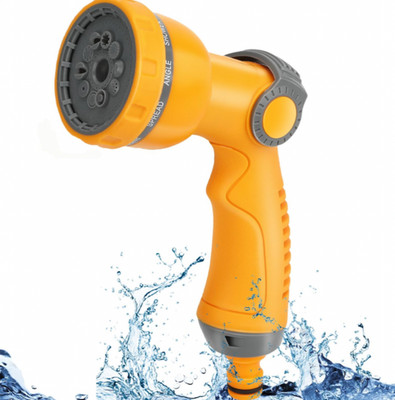 Garden Hose Spray Gun Hose Pipe Spray Gun Nozzle Car Wash 10 Adjustable ...