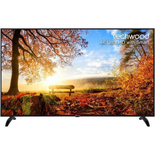 Techwood 65AO4USB 65'' Smart LED 4k Ultra HD TV Collect by Person at ...
