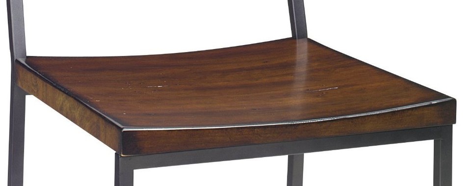 Industrial Counter Height Stool Metal Wood High Kitchen Dining Chair ...