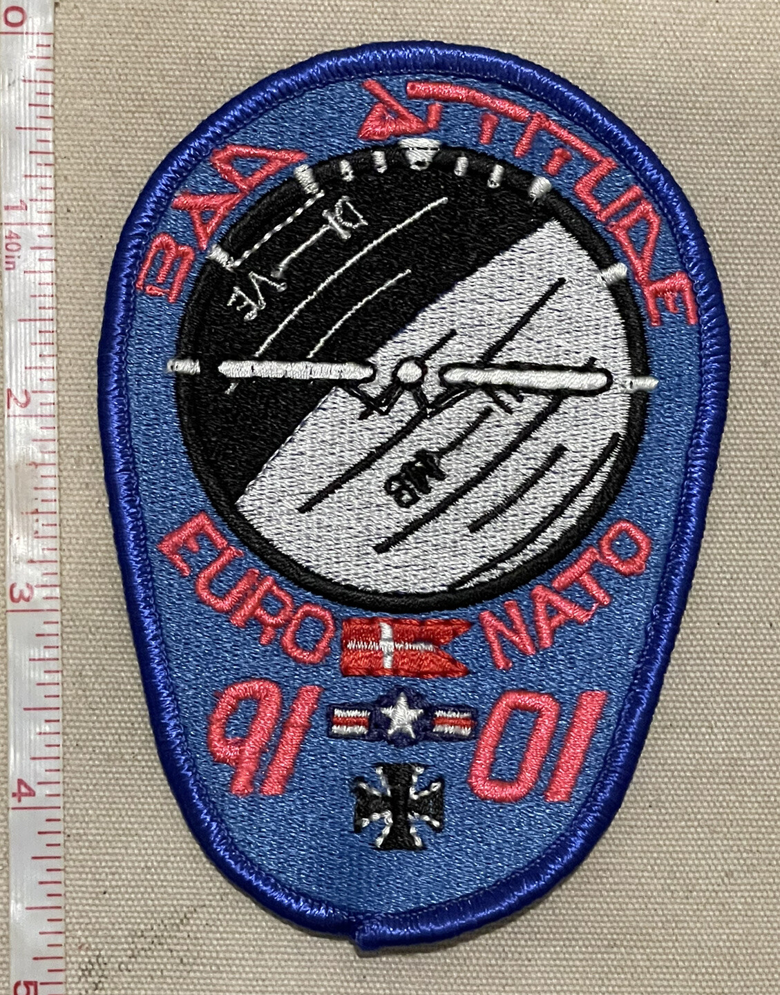 USAF 91-01 Class Patch Sheppard AFB Bad Attitude 1990’s | eBay