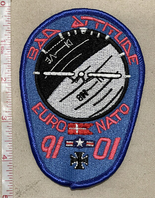 USAF 91-01 Class Patch Sheppard AFB Bad Attitude 1990’s | eBay