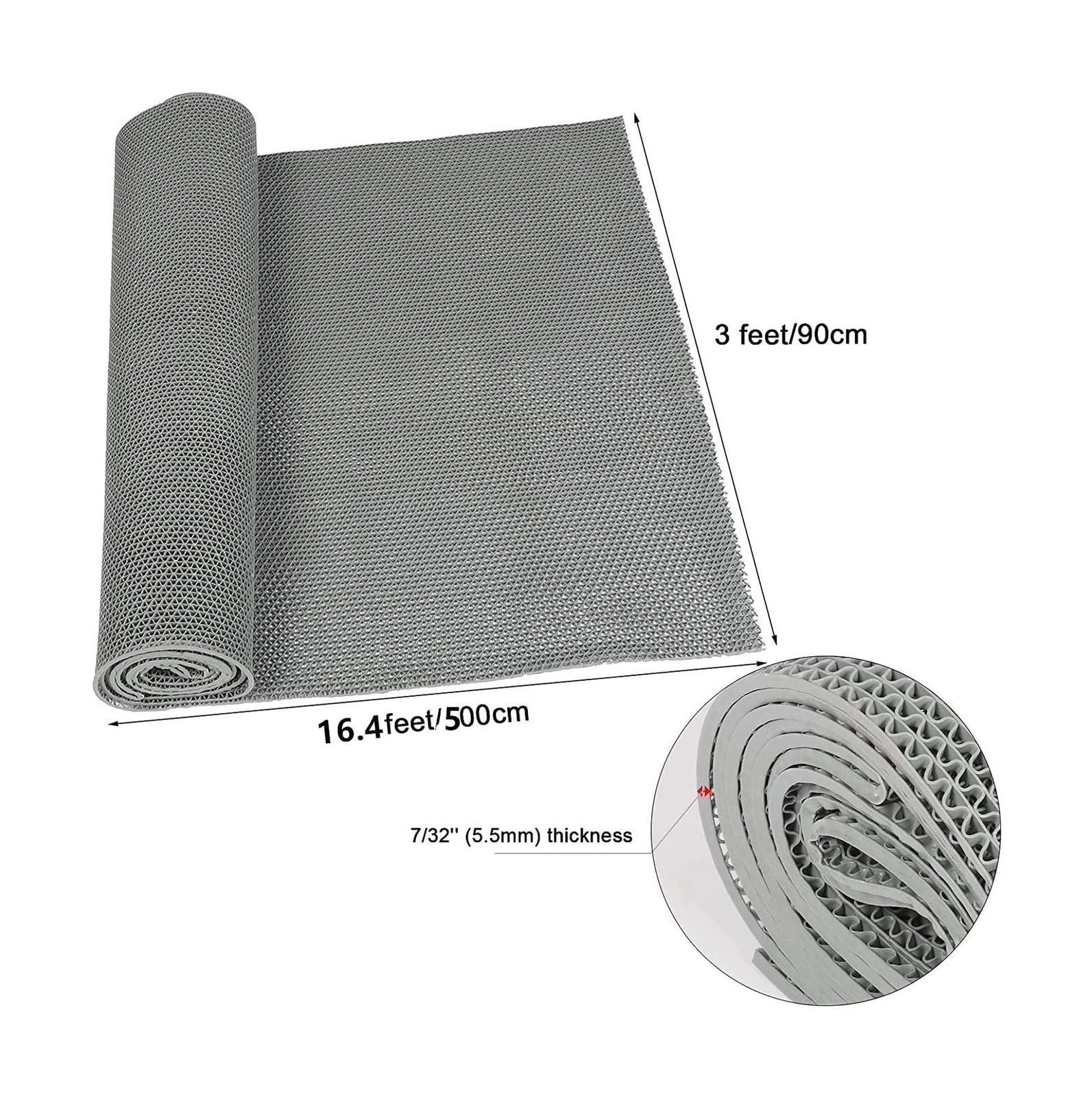 jxgzyy Commercial Drainage Mat PVC Non Slip Wet Area Commercial Floor ...