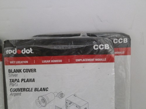T&B RED DOT *SET OF 6* BLANK COVERS 2 EACH OF RCCB / DCCB / CCB *NEW ...