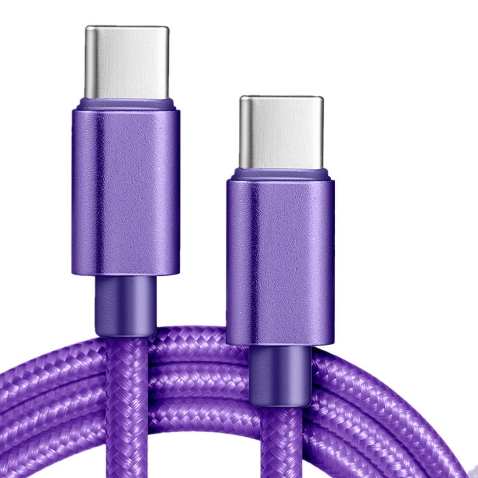 Braided USB C Type-C Cable Charging Data SYNC Charger Cable Cord 3/6 ...