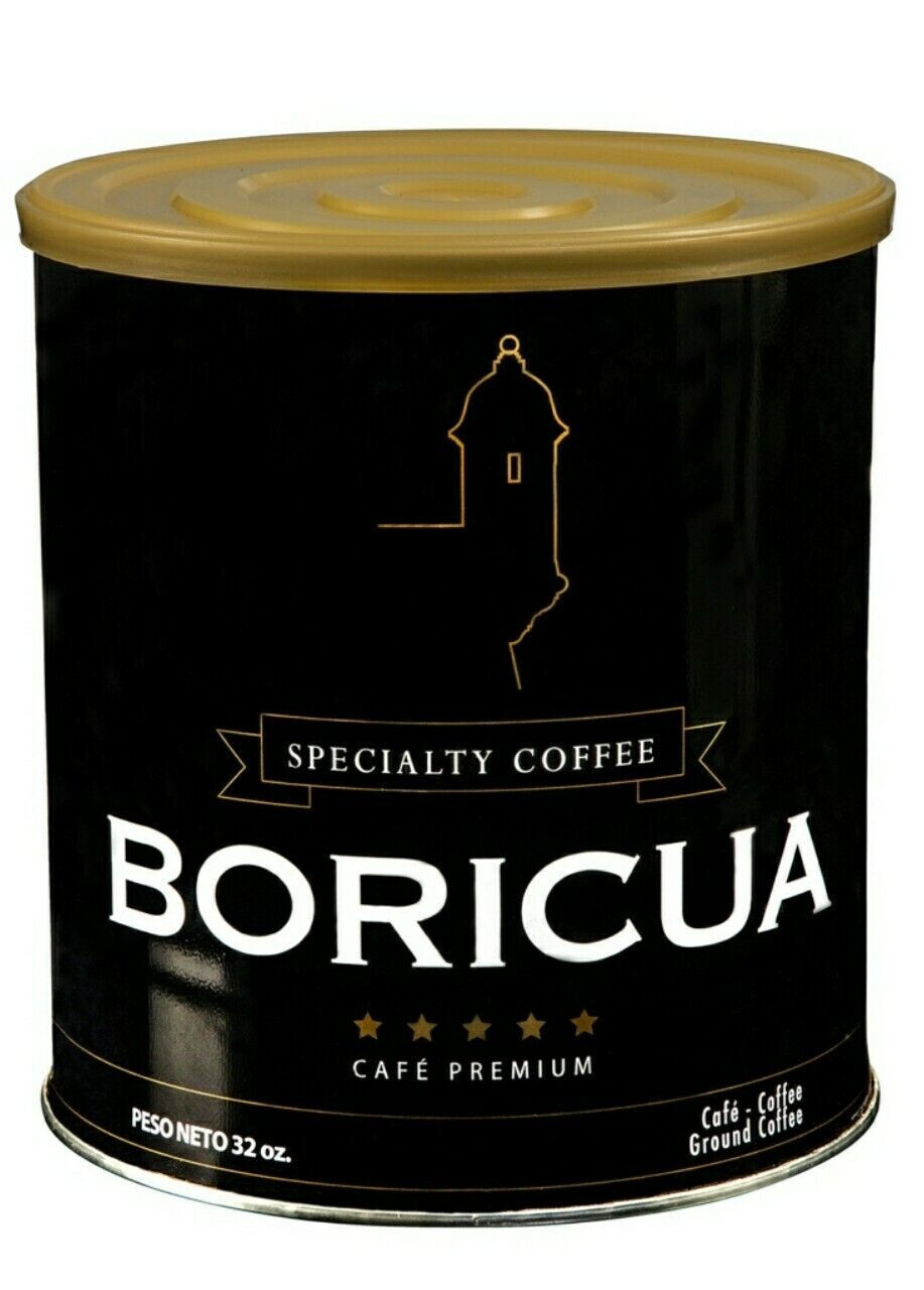 SPECIALTY PREMIUM GROUND COFFEE BORICUA, CAFE BORICUA (32oz) CAN | eBay
