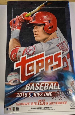 2018 Topps Series 1 Baseball Hobby Box - Sealed | eBay