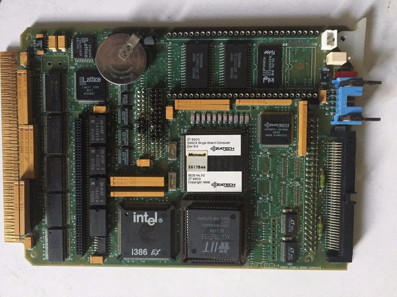ZIATECH ZT 8903,ZIATECH 386EX SINGLE BOARD COMPUTER,AN | eBay