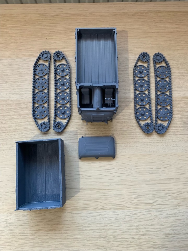 WW2 GERMAN RAUPENSCHlEPPER OST (RSO), 3D PRINTED, MANY SCALES AVAILABLE ...